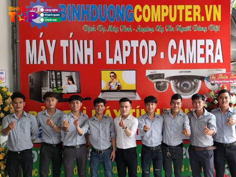 Top 10 cửa hàng bán laptop cũ Bình Dương CHÍNH HÃNG giá rẻ